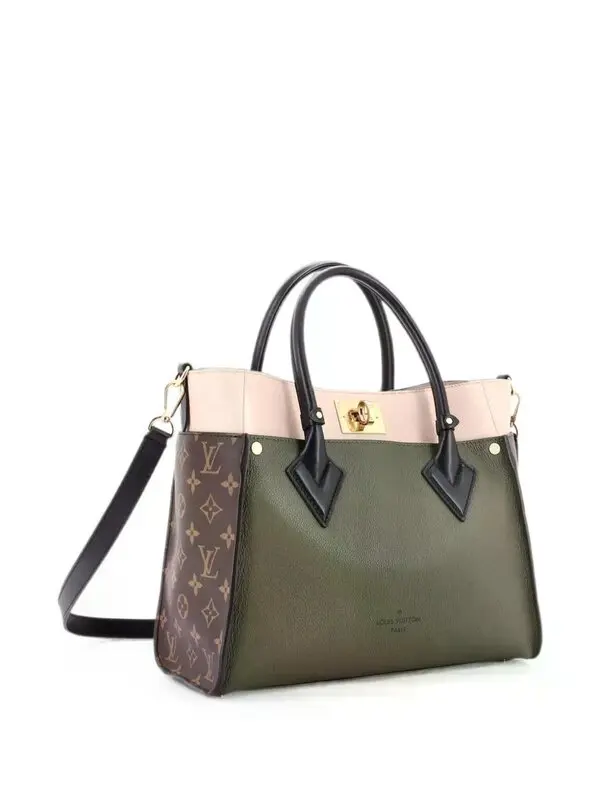 LOUIS VUITTON Monogram Canvas And Leather Tote Bag - Brown