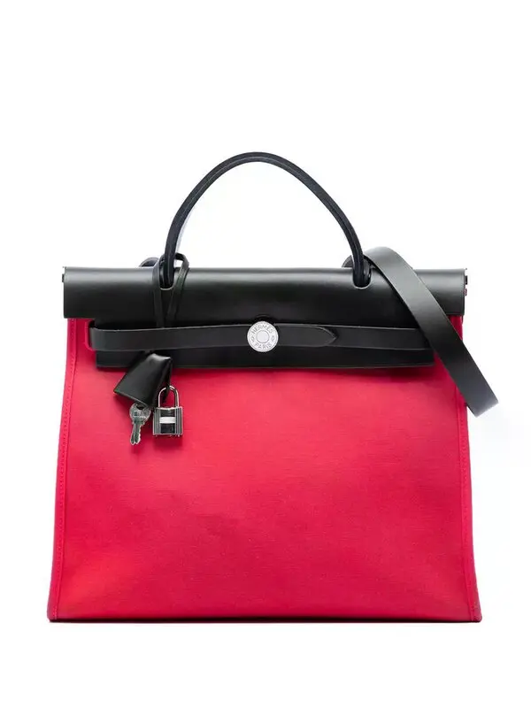 Hermès 2018 Toile Herbag Zip 31 Satchel