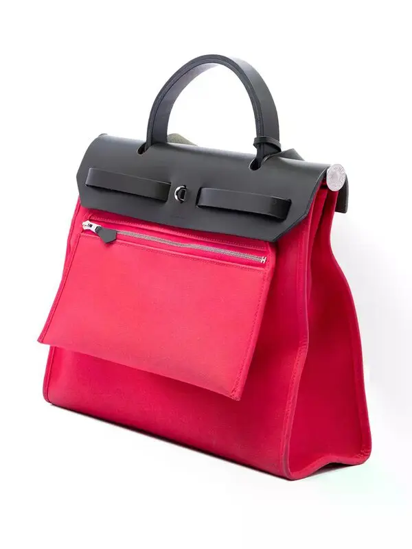 Hermès 2018 Toile Herbag Zip 31 Satchel
