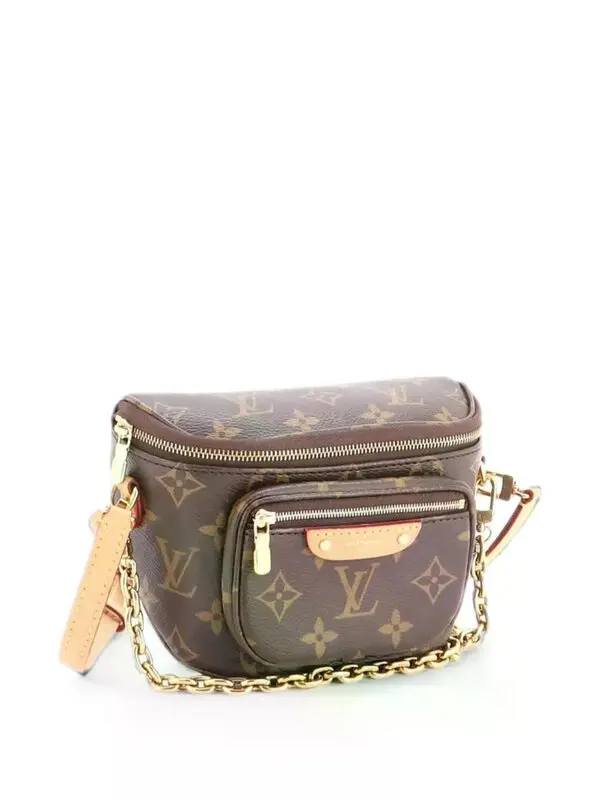 LOUIS VUITTON Bum Bag Monogram Canvas Mini Belt Bag