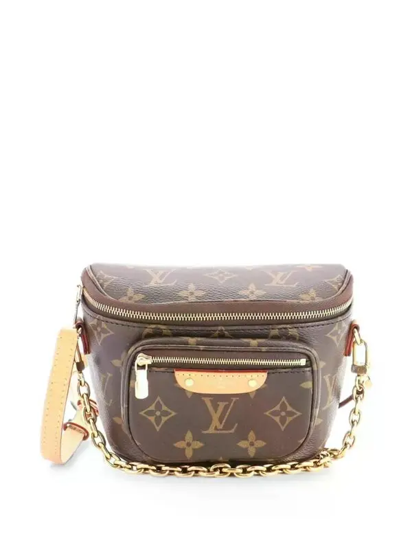 LOUIS VUITTON Bum Bag Monogram Canvas Mini Belt Bag