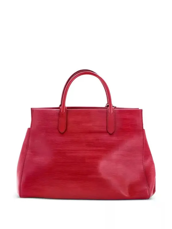 LOUIS VUITTON Epi Leather Mm Satchel - Pink