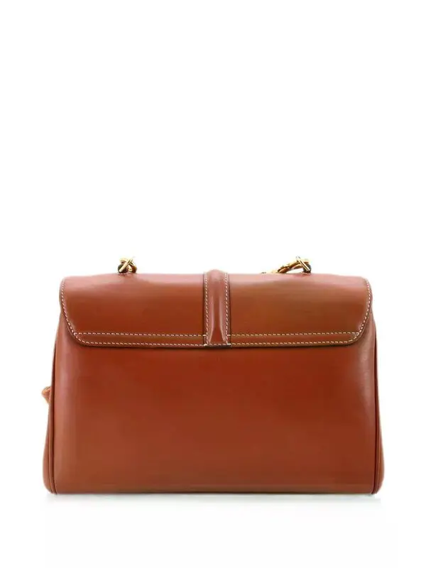 Celine Soft 16 Bag Smooth Calfskin Shoulder Bag - Brown
