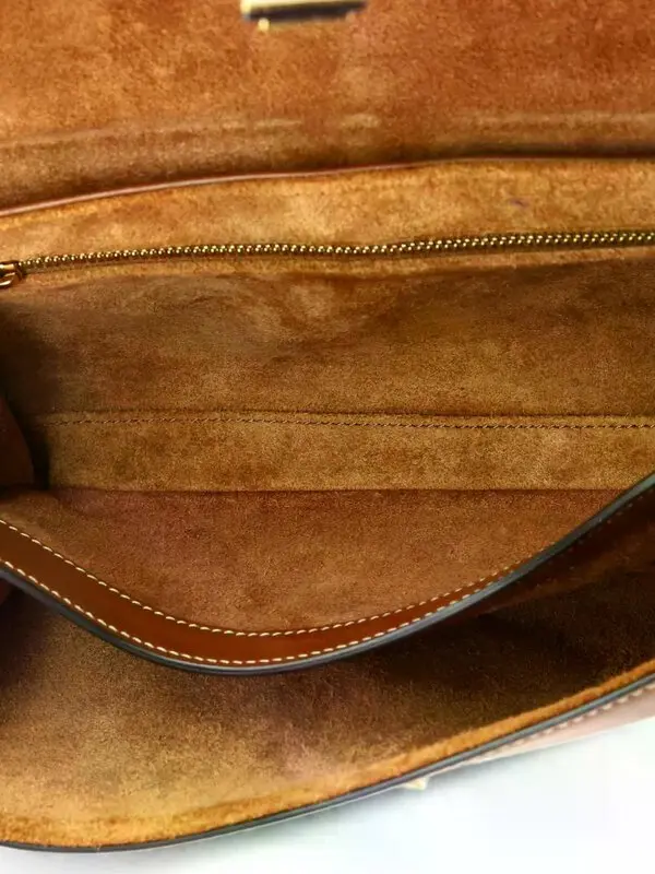 Celine Soft 16 Bag Smooth Calfskin Shoulder Bag - Brown