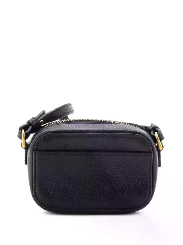 Dior Saddle Shoulder Strap Pouch Goatskin Mini