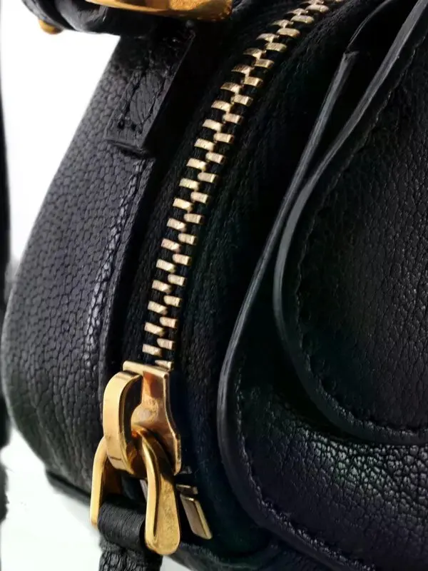 Dior Saddle Shoulder Strap Pouch Goatskin Mini