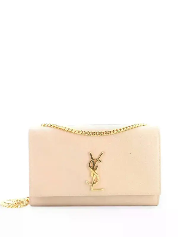 Saint Laurent Classic Monogram Grainy Leather Medium Crossbody Bag
