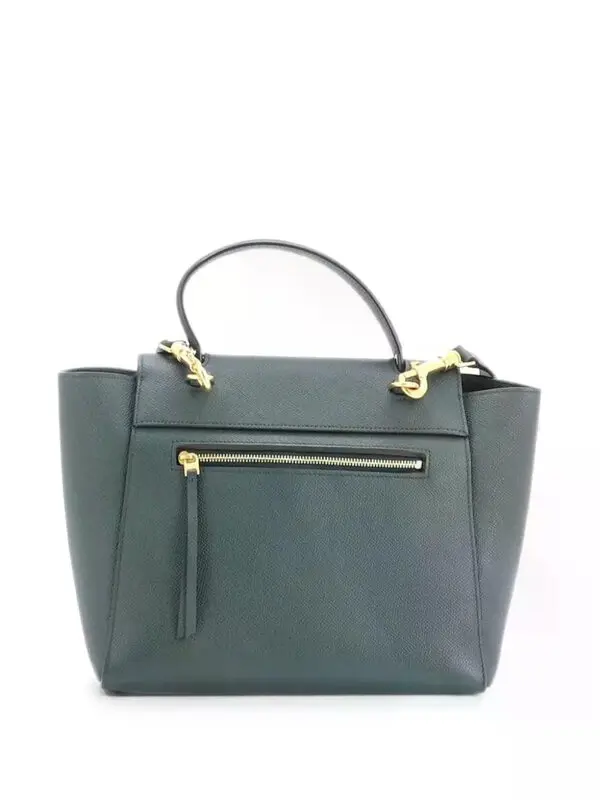 Celine Belt Bag Textured Leather Micro Satchel