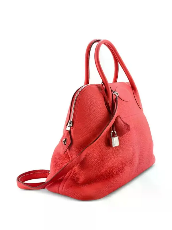 Hermès Bolide Clemence 35 Satchel - Pink