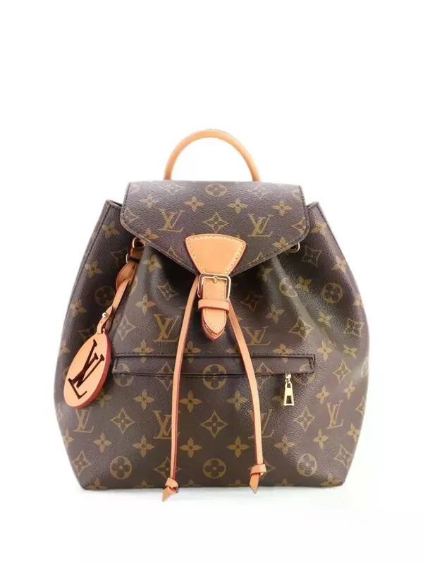 LOUIS VUITTON Montsouris Nm Monogram Canvas Pm Backpack