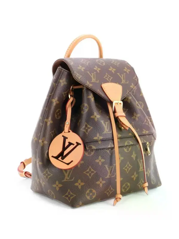 LOUIS VUITTON Montsouris Nm Monogram Canvas Pm Backpack