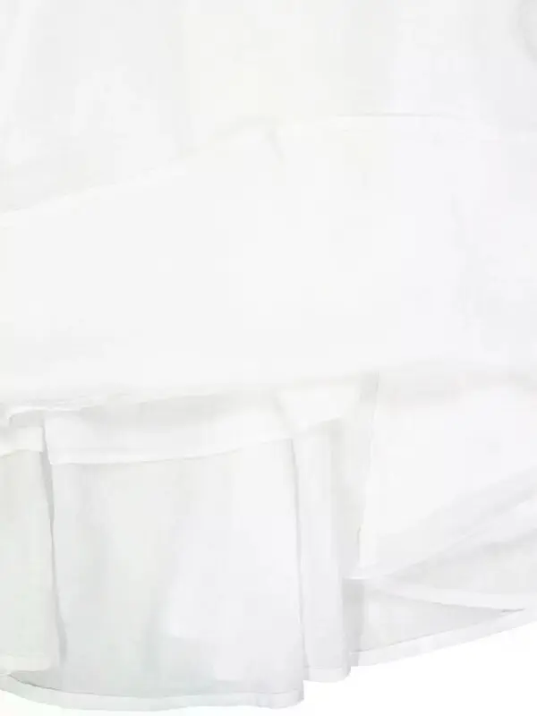 120% Lino Midi Skirt - White