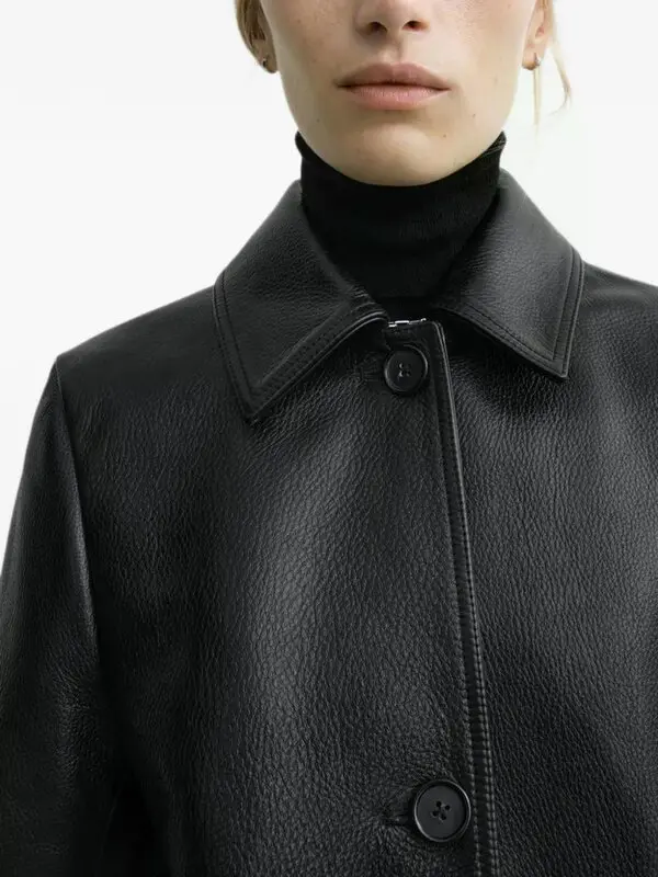 TOTEME Grained Leather Jacket