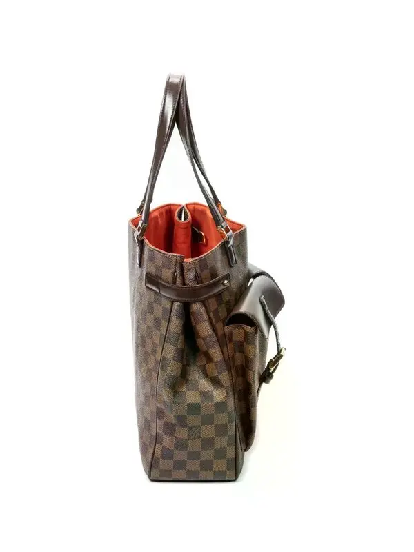 LOUIS VUITTON 2004 Uzes Buckle-detail Tote Bag
