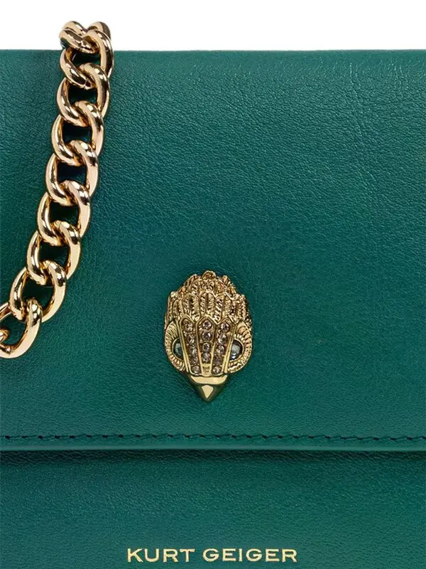 Kurt Geiger Sloane Leather Clutch Bag
