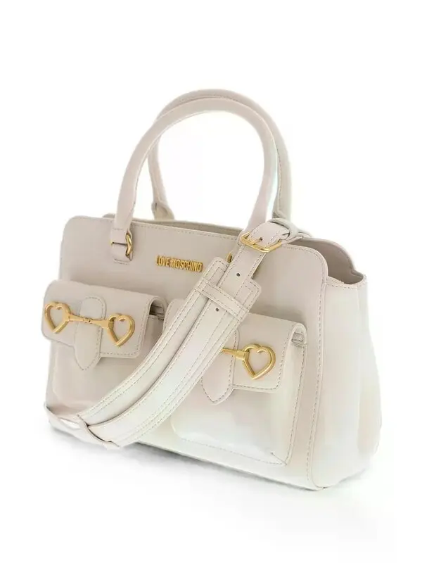 Moschino Heart-motif Pocket Tote Bag