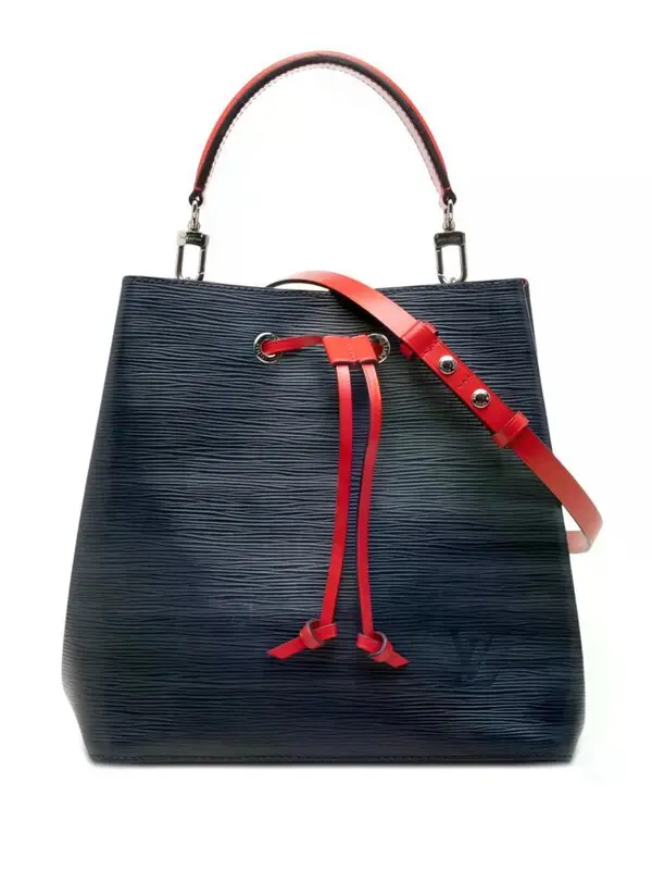 LOUIS VUITTON Epi Neonoe Mm Bucket Bag - Blue