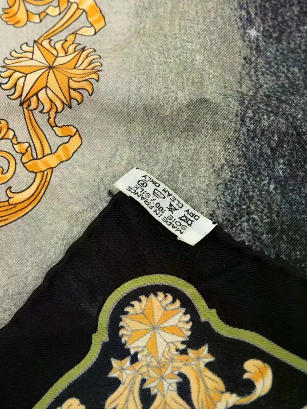 Hermès 1999-2007 Cosmos Square Silk Handkerchief