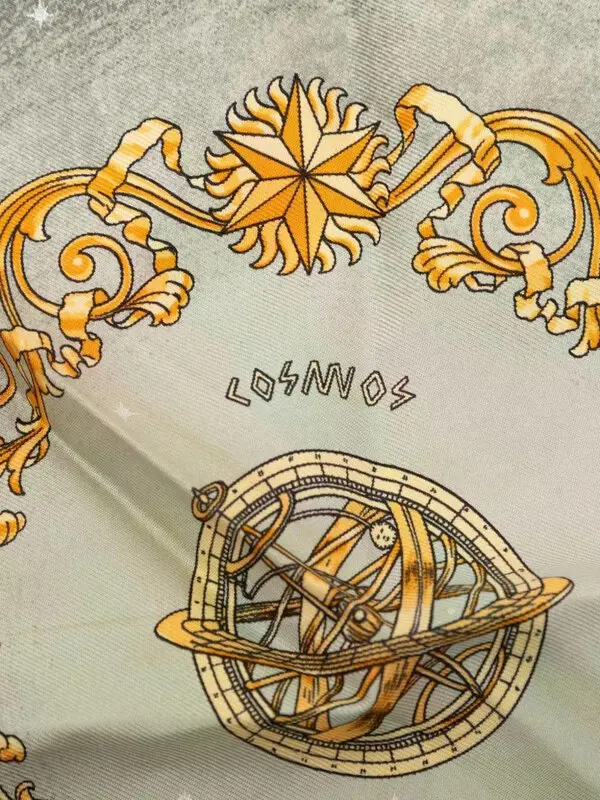 Hermès 1999-2007 Cosmos Square Silk Handkerchief