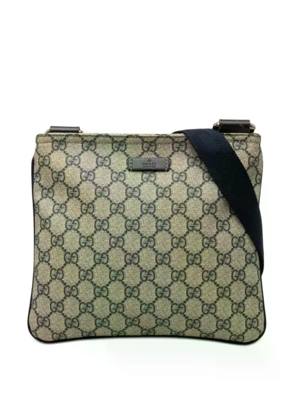 Gucci 2000-2015 Gg Supreme Crossbody Bag - Neutrals
