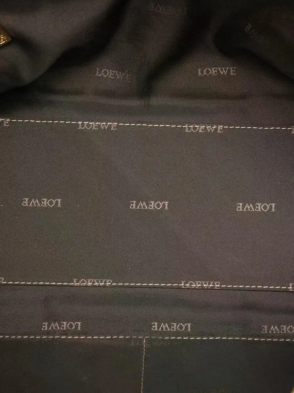 Loewe 2007 Metallic Leather Amazona 28 Handbag
