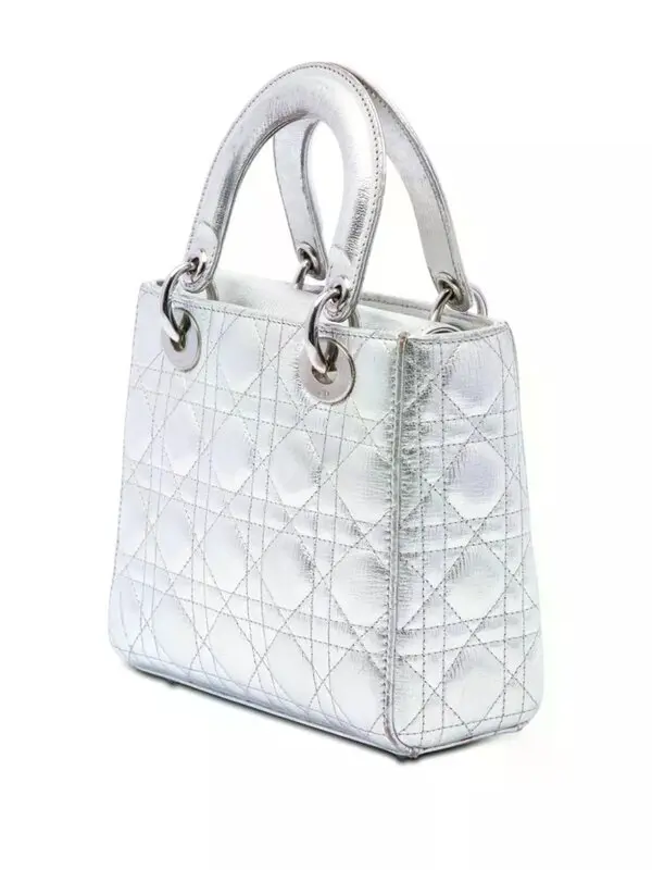 Dior Lady Satchel - Silver