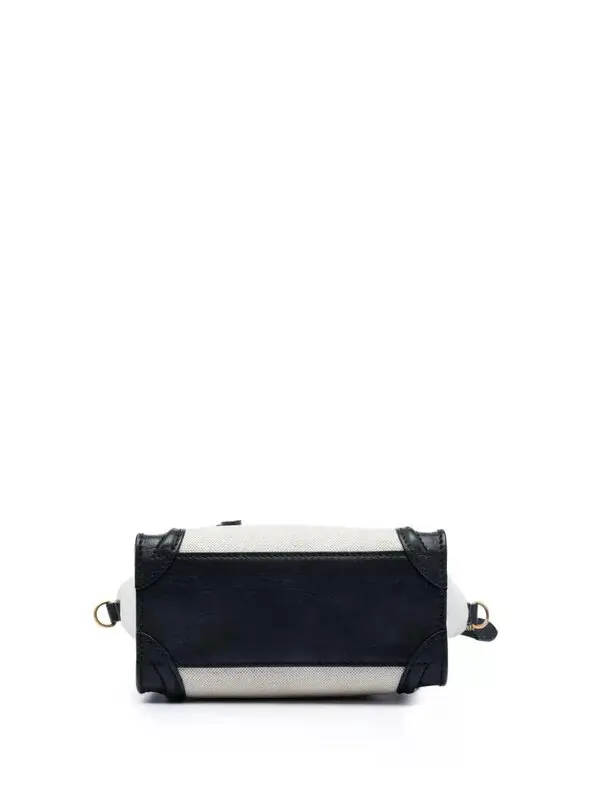 Celine Nano Luggage Satchel - White