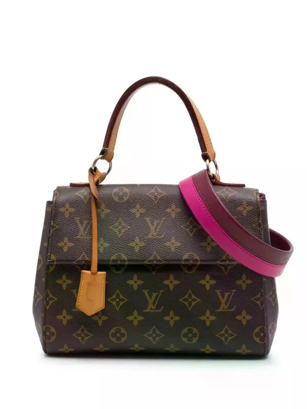 LOUIS VUITTON 2017 Monogram Cluny Bb Satchel