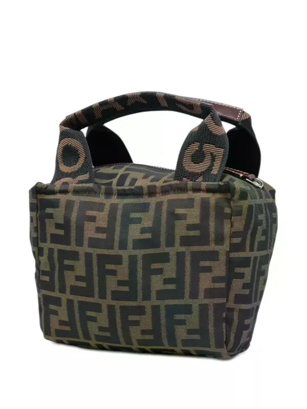 Fendi 20th Century Mini Zucca Canvas Handbag