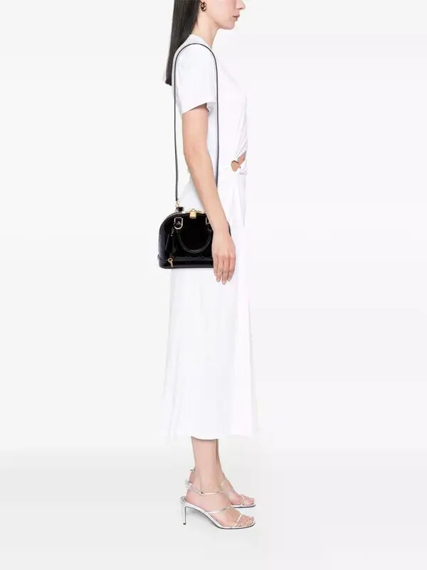 LOUIS VUITTON 2016 Monogram Vernis Alma Bb Satchel