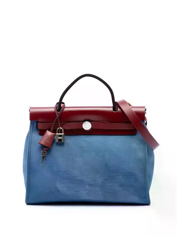 Hermès 2017 Toile Herbag Zip 31 Satchel