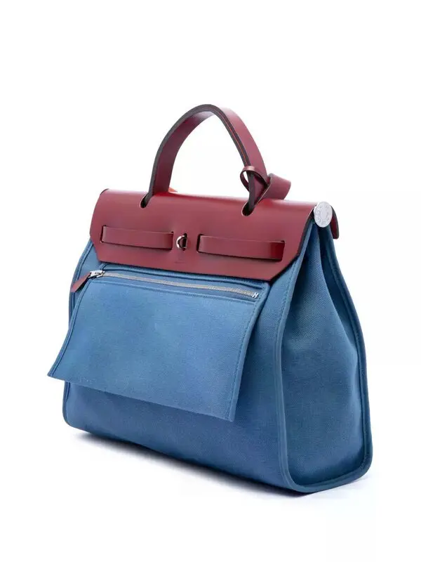 Hermès 2017 Toile Herbag Zip 31 Satchel