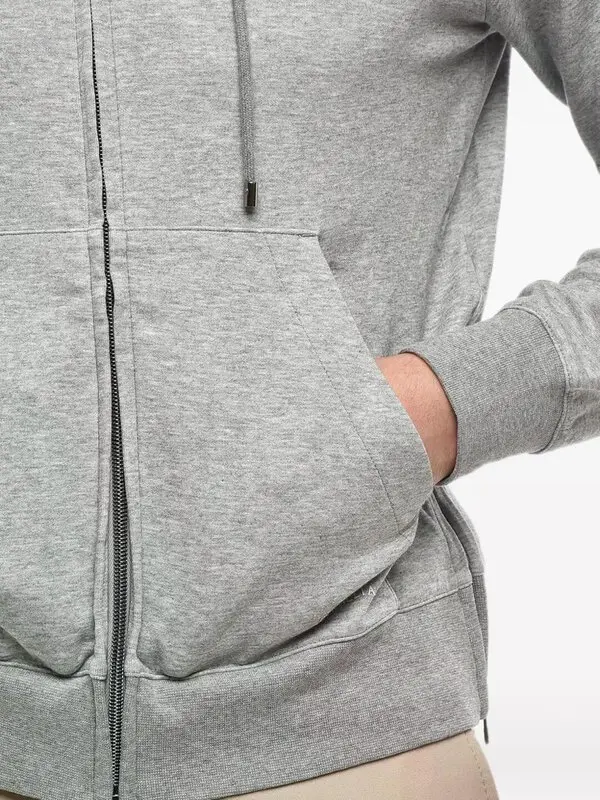 Corneliani Zip-up Drawstring Hoodie