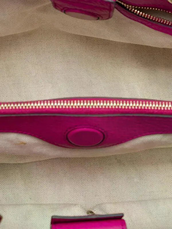 Gucci Bamboo Shopper Satchel - Pink