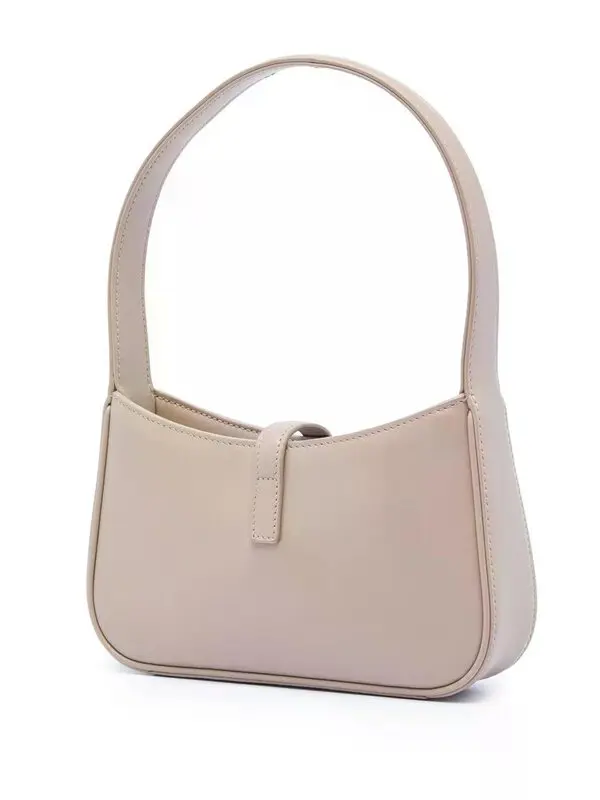 Saint Laurent 2023 Mini Smooth Calfskin Le 5 A 7 Shoulder Bag - Neutrals
