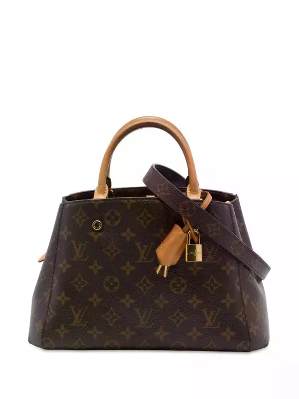 LOUIS VUITTON 2016 Monogram Montaigne Bb Satchel