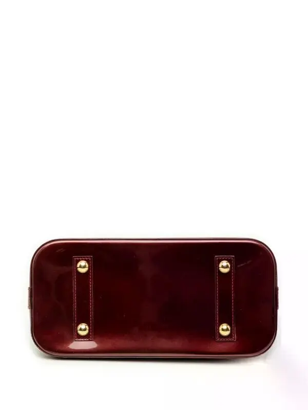 LOUIS VUITTON 2010 Monogram Vernis Alma Pm Handbag