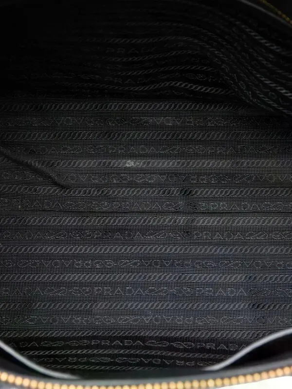 Prada Vitello Daino Zip Top Satchel