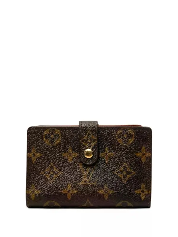LOUIS VUITTON 2001 Monogram French Purse Small Wallets