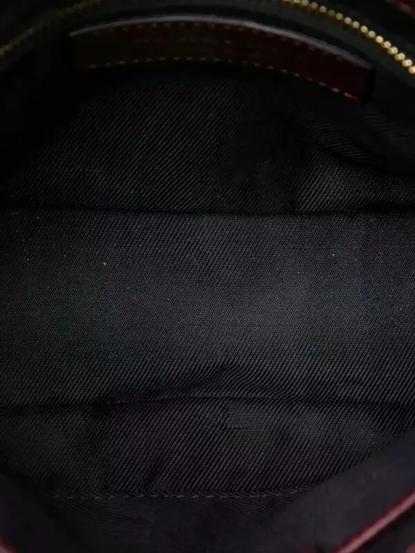 Burberry Haymarket Check Nylon And Leather Dickens Crossbody Bag
