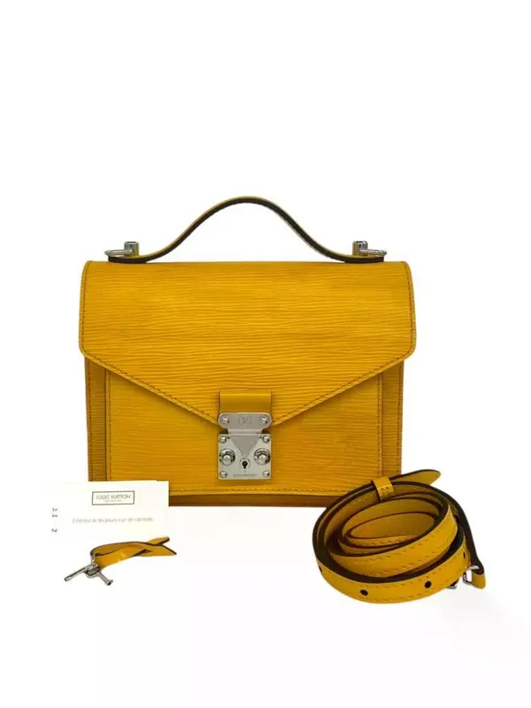 LOUIS VUITTON 2013 Epi Monceau Bb Satchel
