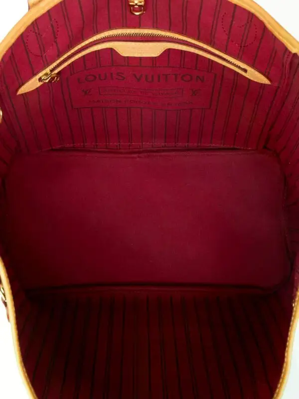 LOUIS VUITTON 2014 Monogram Neverfull Mm Tote Bag