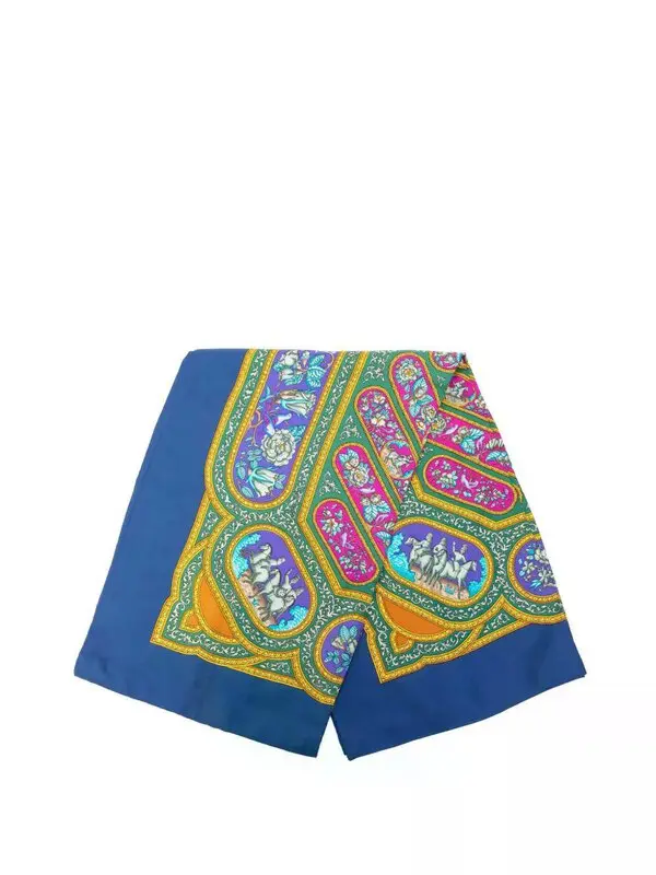 Hermès 2000-2020 Qalamdan Silk Scarf Scarves