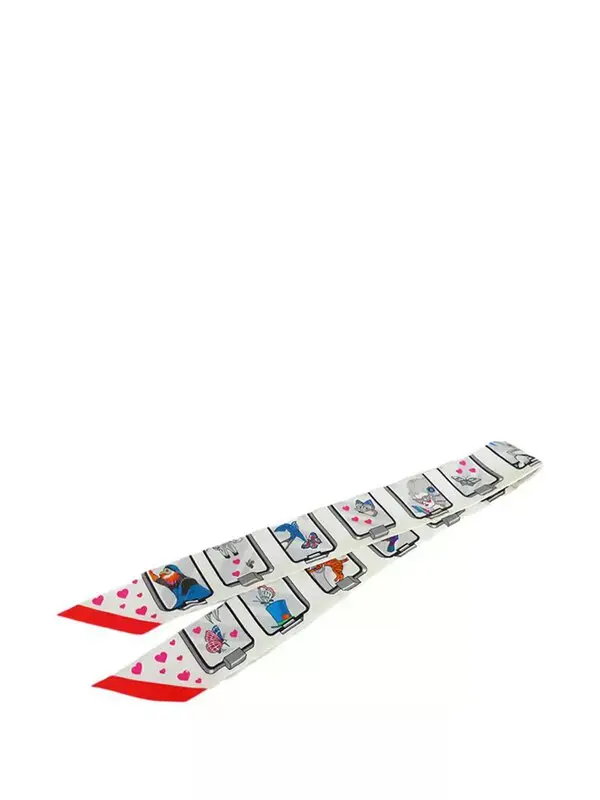 Hermès 2000-2026 Story Silk Twilly Scarf Scarves
