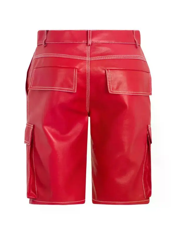 Philosophy Di Lorenzo Serafini Contrast Stitch Cargo Shorts