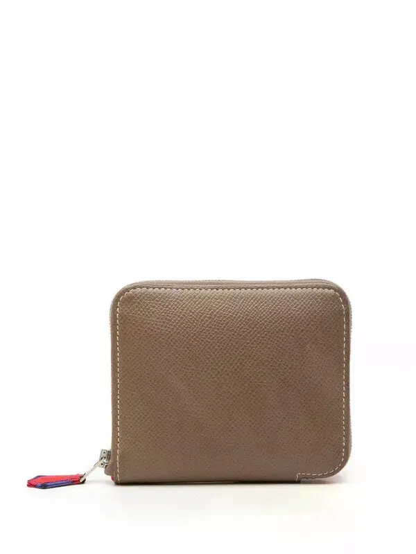 Hermès 2014 Epsom Azap Silk In Compact Wallet Small Wallets