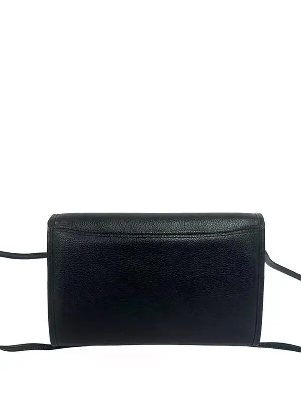 Saint Laurent Leather Envelope Flap Crossbody Bag