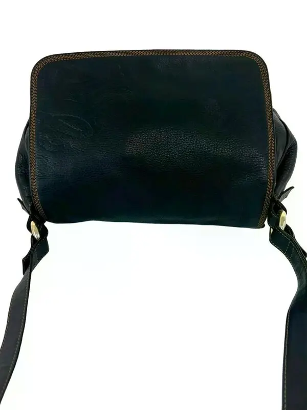 Loewe Leather Anagram Flap Crossbody Bag