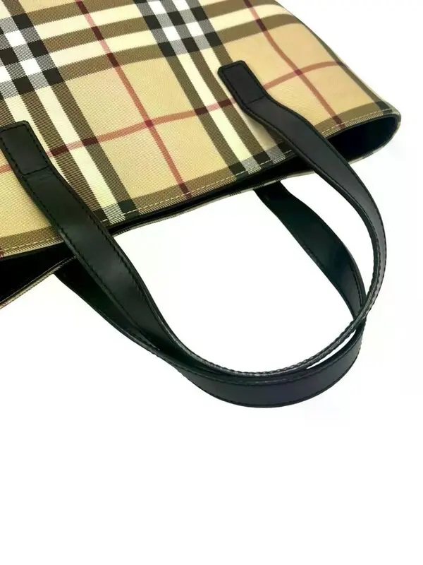 Burberry 2000-2017 House Check Canvas Tote Bag