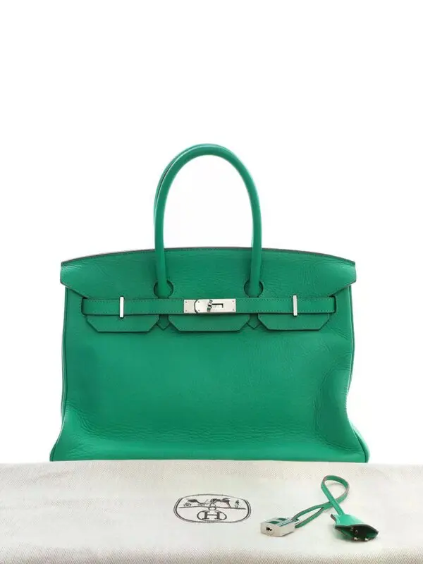 Hermès 2012 Clemence Birkin Retourne 35 Handbag
